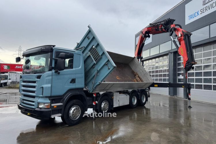 Scania R480 8x4 PK50002 Flyjib&Seil Bj.2013 kiper