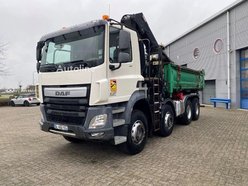 DAF CF410 / 8X4 / BIG AXLE / FULL-STEEL /2 SIDE TIPPER/ ONLY:363247 kiper