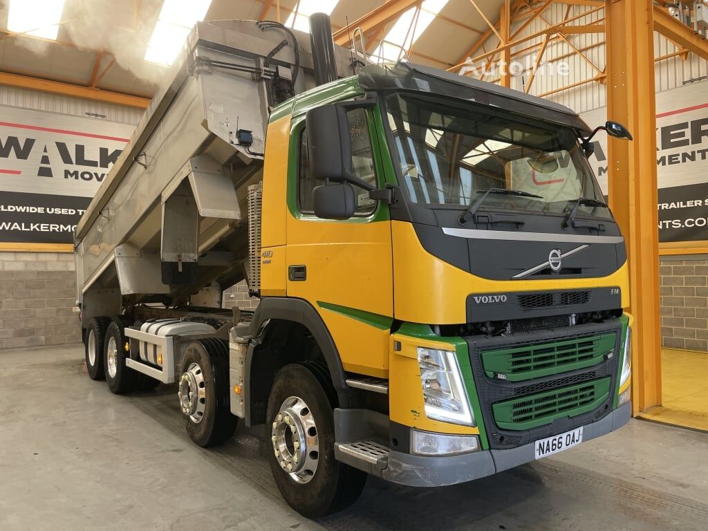 Volvo FM410 *EURO 6* 8X4 ALUMINIUM AGGREGATE TIPPER – 2016 – NA66 OAJ kiper