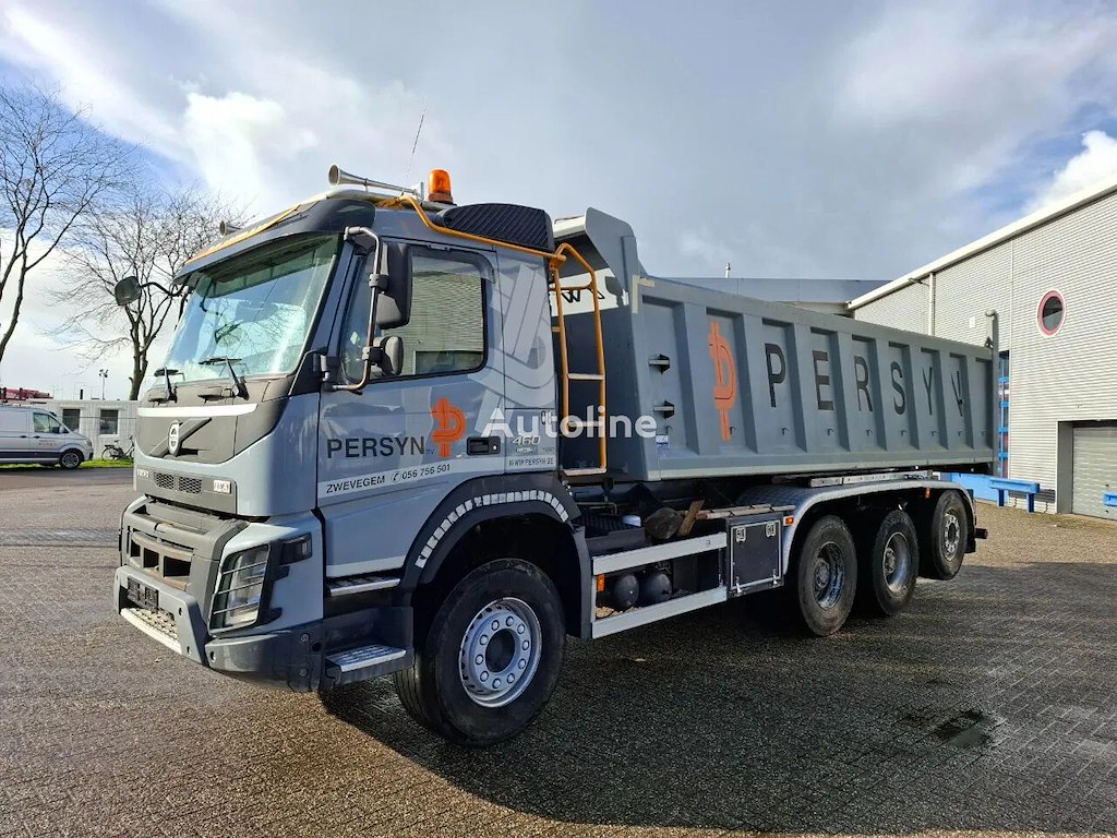 Volvo FMX-460 / 8X4 / BIG AXLE / VEB+ / ONLY:344574 KM / LIFT+LENKACHS kiper