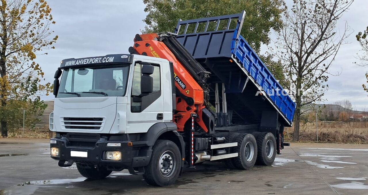 IVECO 380 PALFINGER PK 44002 + JIB 6×4 kiper