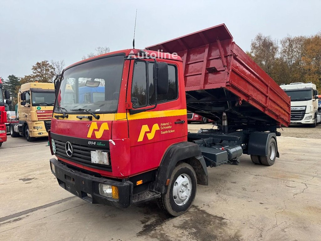 Mercedes-Benz SK 814 (FULL STEEL SUSPENSION / MANUAL GEARBOX / 3-SIDE TIPPER) kiper