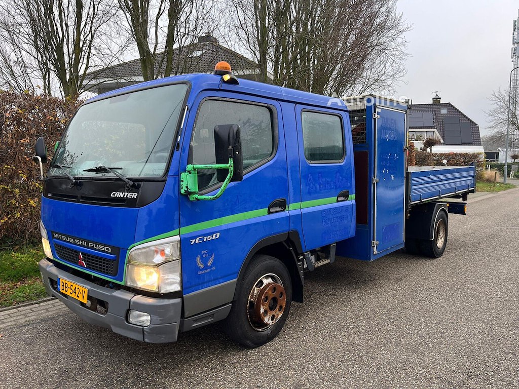 Mitsubishi Fuso CANTER 7C15 , 3 zijdige Kipper , dubbelcabine kiper