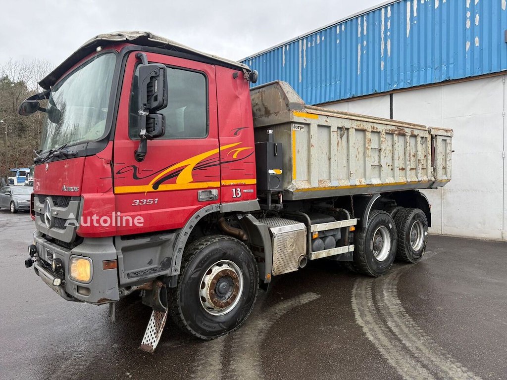 Mercedes-Benz Actros 3351 6x4 V8 eps 3 pedals kiper