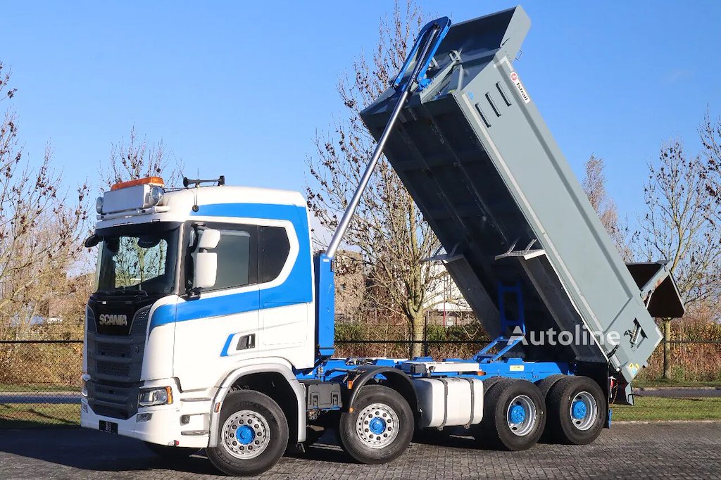 Scania R580 V8 NGS | 8X4 | RETARDER | EURO 6 | BIG AXLES kiper