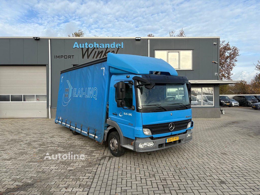 Mercedes-Benz ATEGO 816 Glaswagen EURO5 AUTOMAAT kamion s ravnom platformom