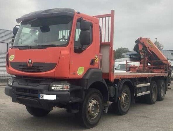Renault Kerax 430.32 DXI kamion s ravnom platformom