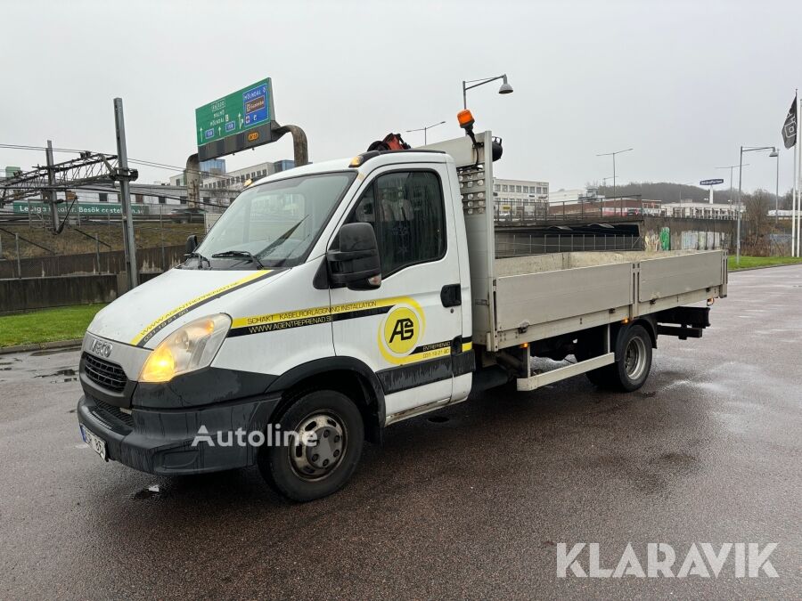 Prodaje se IVECO Daily 50C17 kamion s ravnom platformom na aukciji