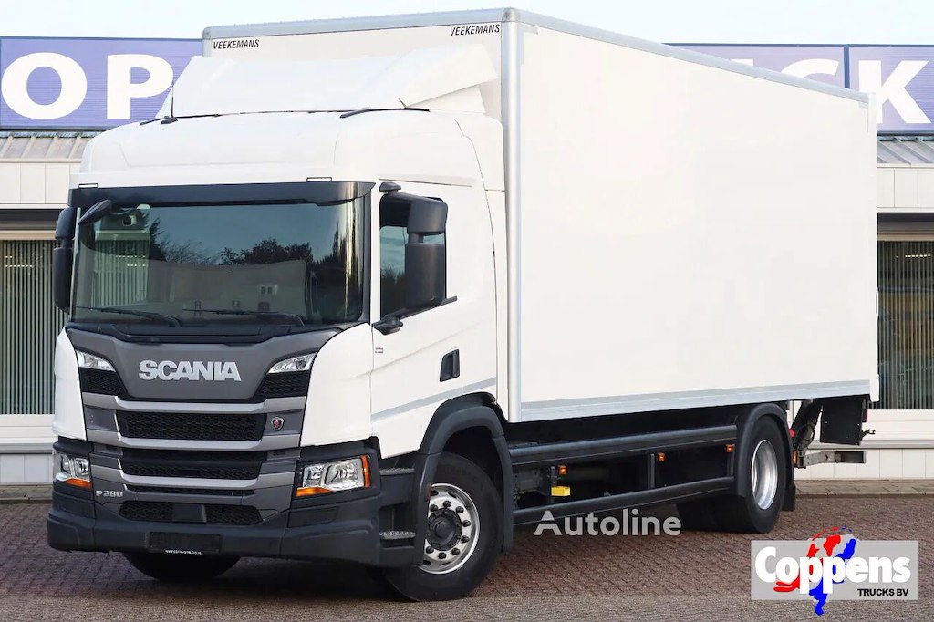 Scania P280 4x2 Bak + Dhollandia Klep 2000 KG kamion furgon