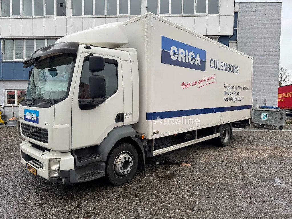 Volvo FL 12.240 4X2 EURO 5 CLOSED BOX TÜV TILL 12-2026 kamion furgon