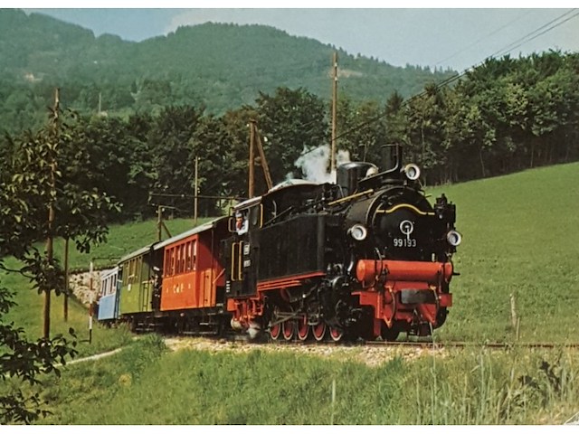 Razglednica `PRUGA BLONAJ - ŠAMBI` Švajcarska