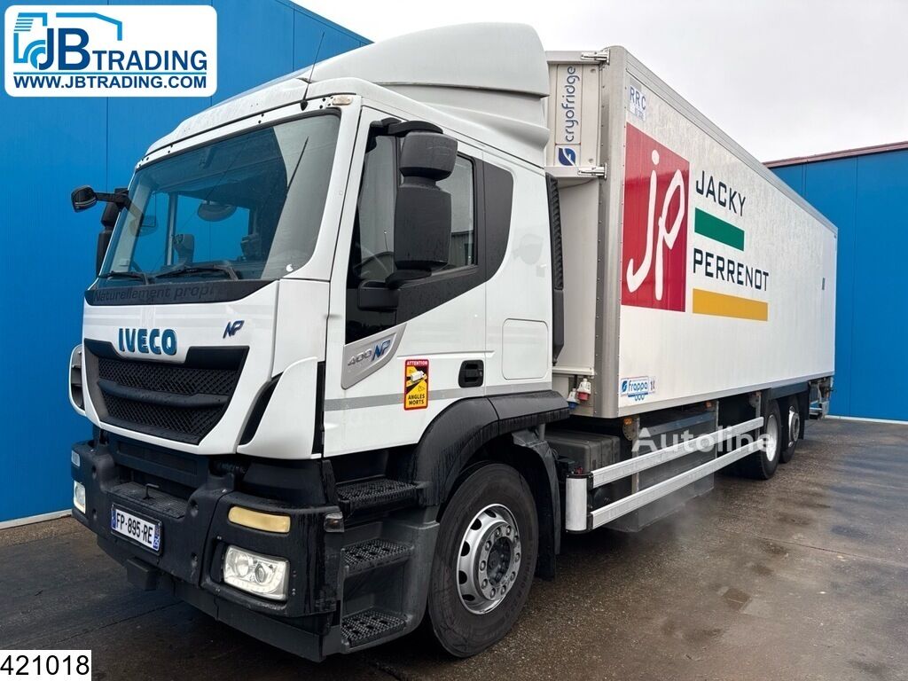 IVECO Stralis 400 CNG-LNG 6x2, EURO 6, Retarder, Cryofridge, Dhollandi kamion hladnjača