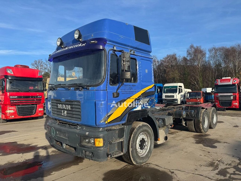MAN 26.410 (BIG AXLE / 10 TIRES / 6X4 / 6 CYLINDER / MANUAL GEARBOX) kamion šasija