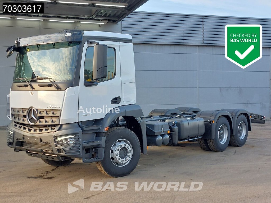 Novi Mercedes-Benz Arocs 3340 6X4 NEW EURO 5 Chassis Steel Suspension Big-Axle Auto kamion šasija