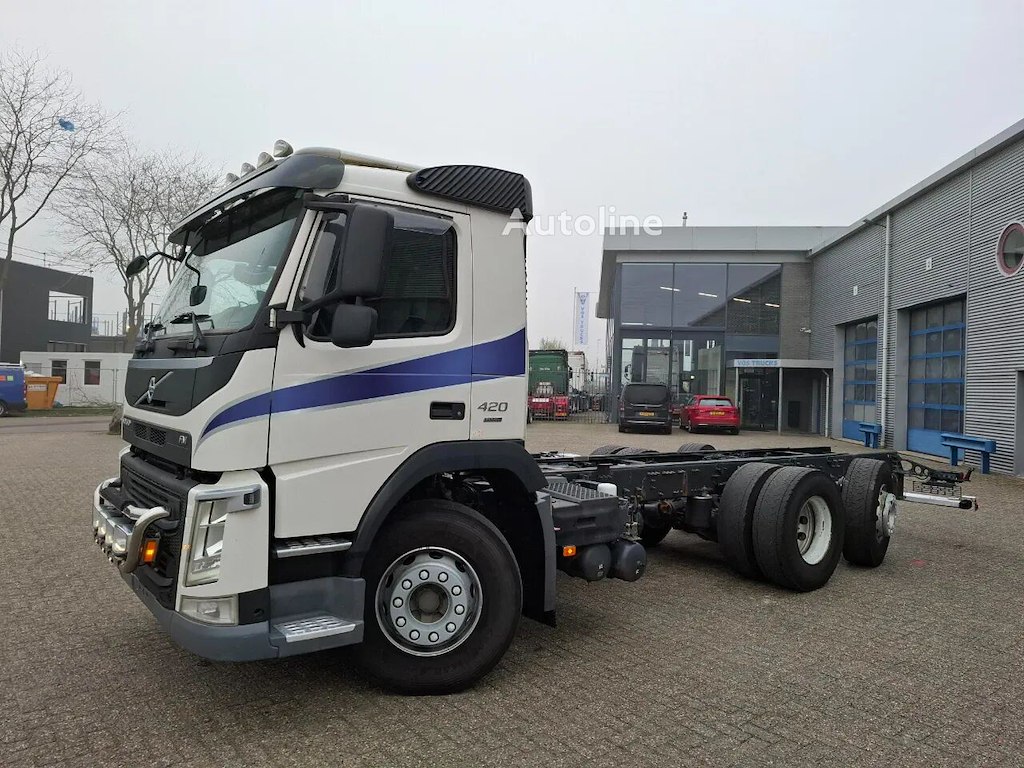 Volvo FM4-420 / VEB+ / LWDS / LIFT+LENKACHSE / ONLY:336223 KM / INLINE kamion šasija