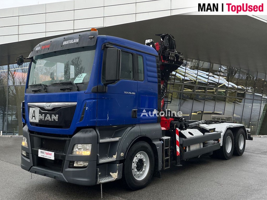 MAN TGX 28.480 6X2-2 BL Euro6 Intarder Klima AHK ZV kamion rol kiper