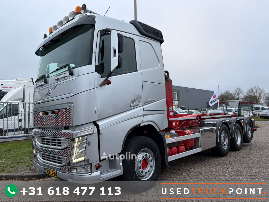 Volvo FH 500 / 8x2 / VDL 25 Tons Hook / I-Shift / TUV: 2-2026 / NL Tru kamion rol kiper