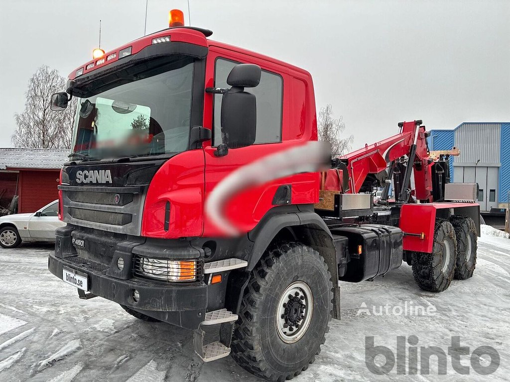 Prodaje se Scania P450 CB HHZ rol kiper sa kukom na aukciji