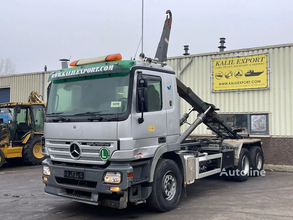 Mercedes-Benz Actros 3341 6x4 Multicontainer Lift EPS Gearbox 3 Pedals Full St kamion rol kiper