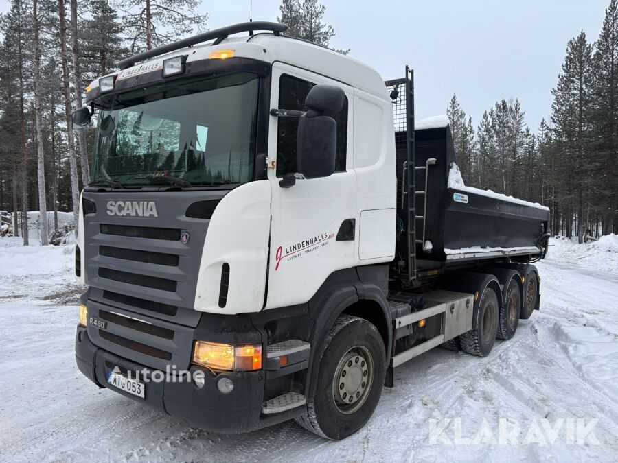 Prodaje se Scania R480 rol kiper sa kukom na aukciji