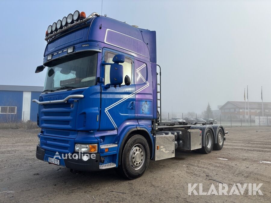 Prodaje se Scania R480 rol kiper sa kukom na aukciji