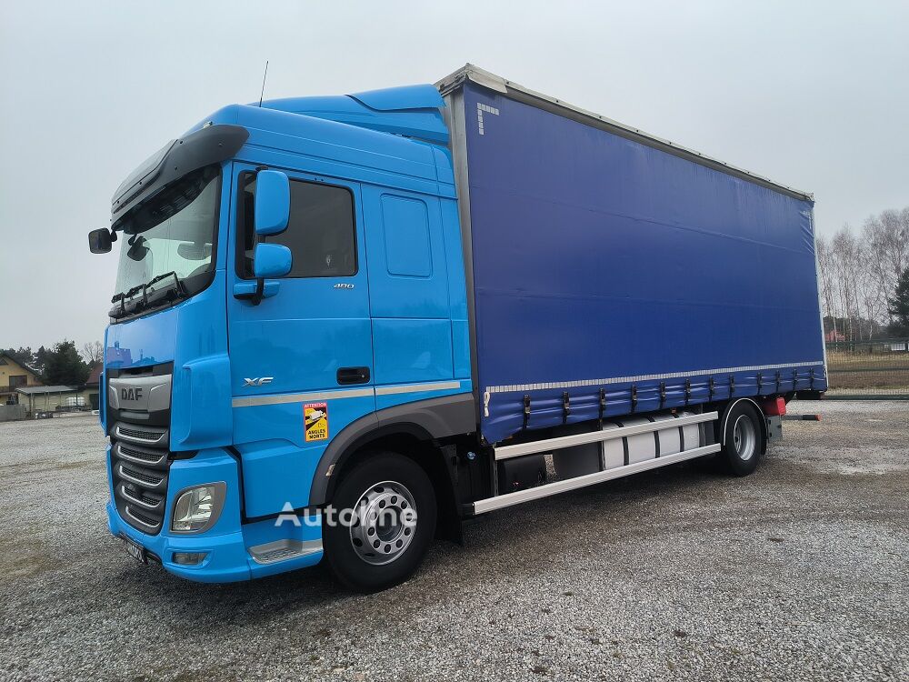 DAF XF 480 / Firanka / ACC/ Nowe opony/ Sprowadzony kamion sa klizna zavesa cerada