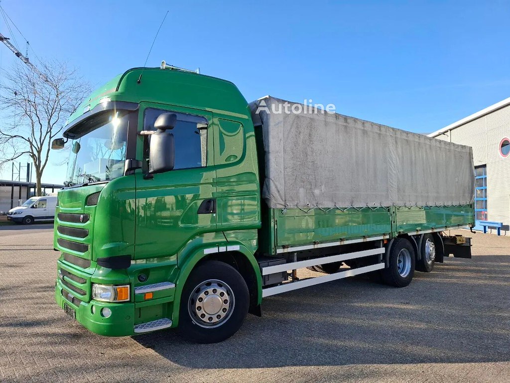 Scania R410 / GERMAN TRUCK / RETARDER / LIFT+LENKACHSE / SLIDING ROOF / kamion sa klizna zavesa cerada