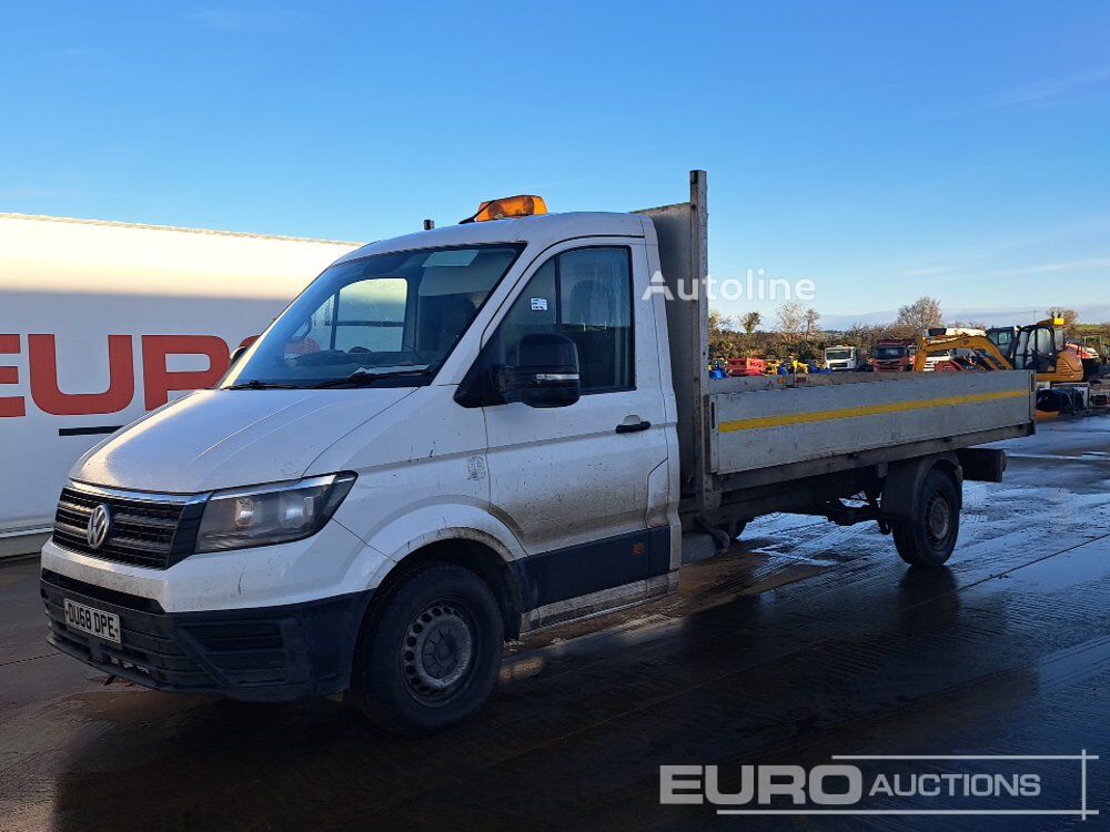 Prodaje se Volkswagen Crafter kamion s ravnom platformom < 3.5t na aukciji