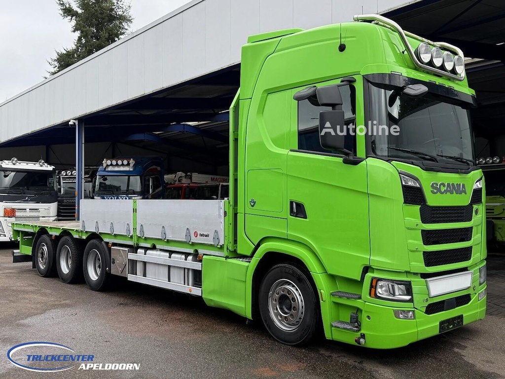Scania R730 V8 NGS 8x4, Retarder, Machine transporter, Euro 6 autotransporter