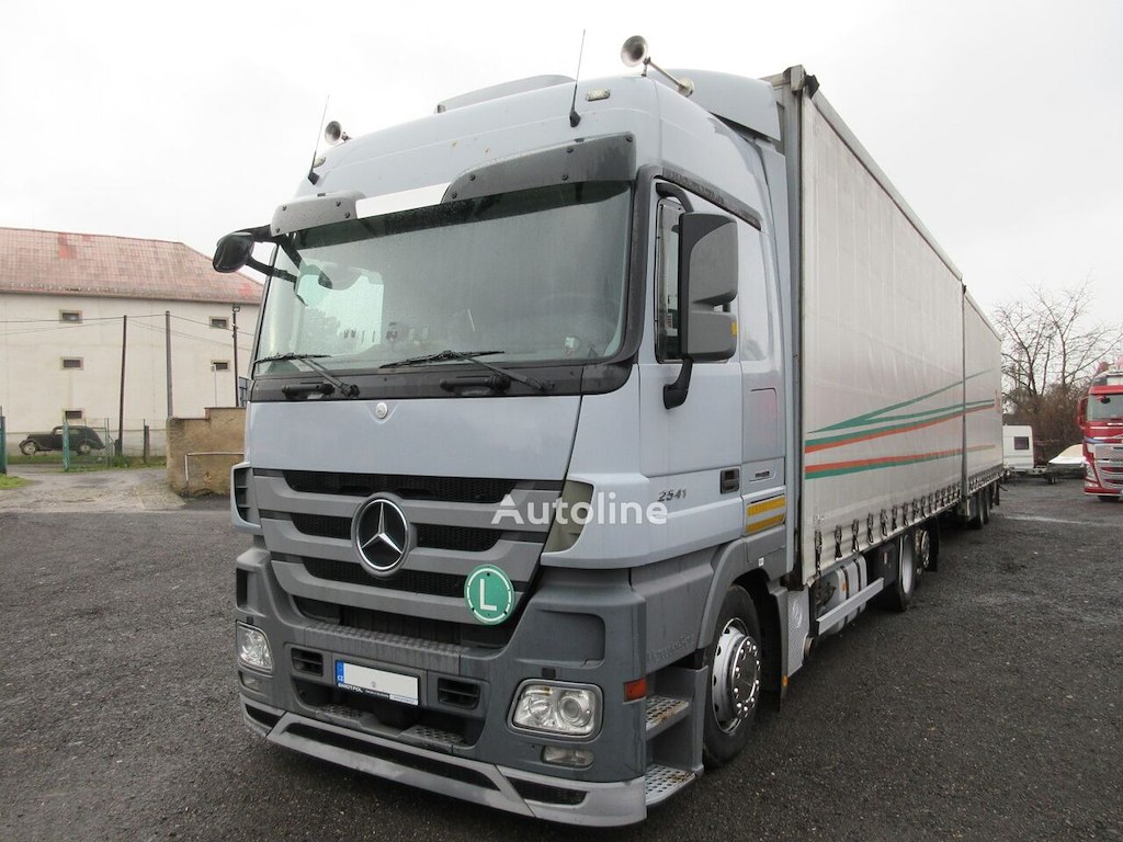 Mercedes-Benz 2541 retarder MP3 kamion s ceradom + prikolica sa ceradom