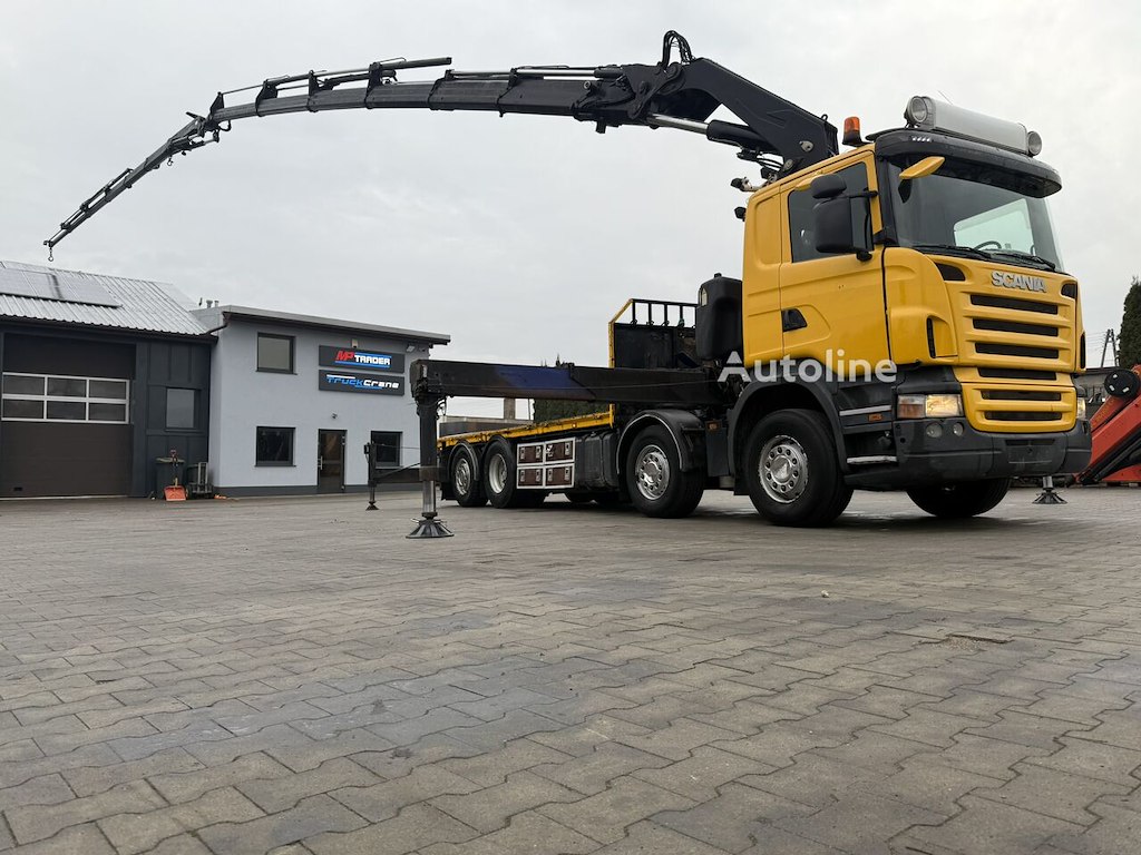 Scania R480 8x2-6 Fassi F660AXP.26 Flyjib-6 kamion platforma