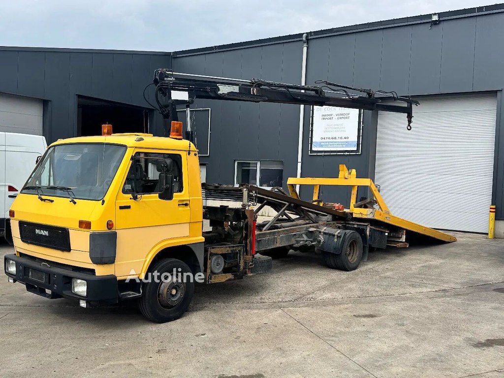 MAN 10.150 DEPANNAGE + MKG KRAAN šlep auto