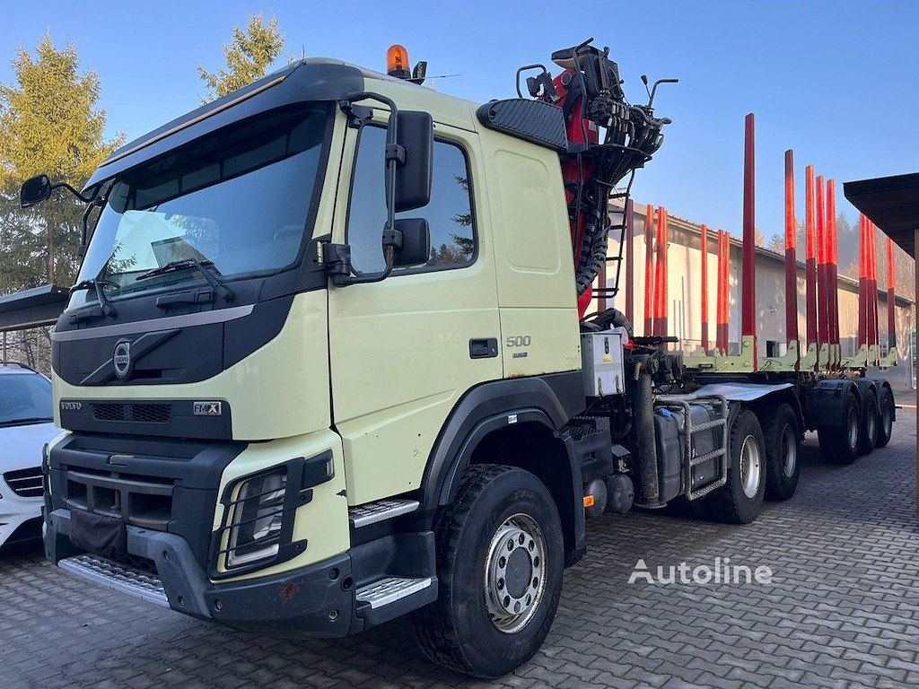Volvo FMX 500 kamion za prevoz drva