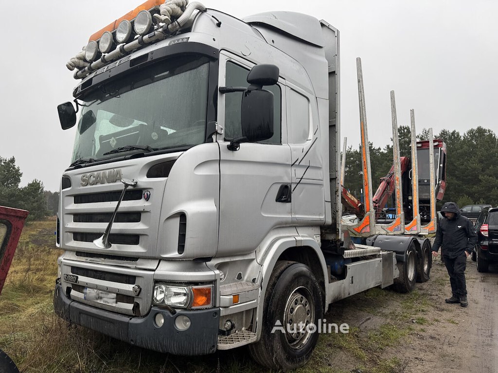 Scania R 620 6x4 - Crane - Manual kamion za prevoz drva