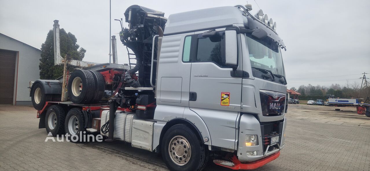 MAN TGX 26.560 kamion za prevoz drva