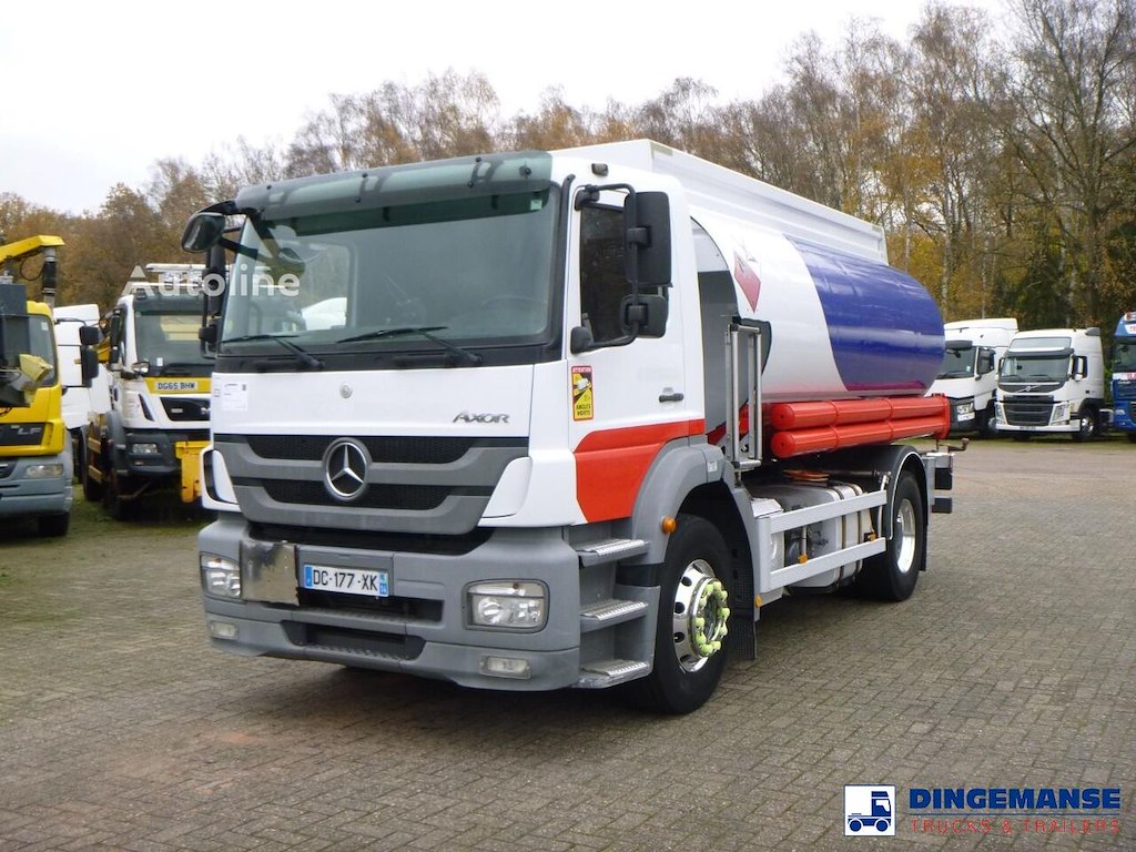 Mercedes-Benz Axor 1824 4x2 fuel tank 14.2 m3 / 4 comp autocisterna