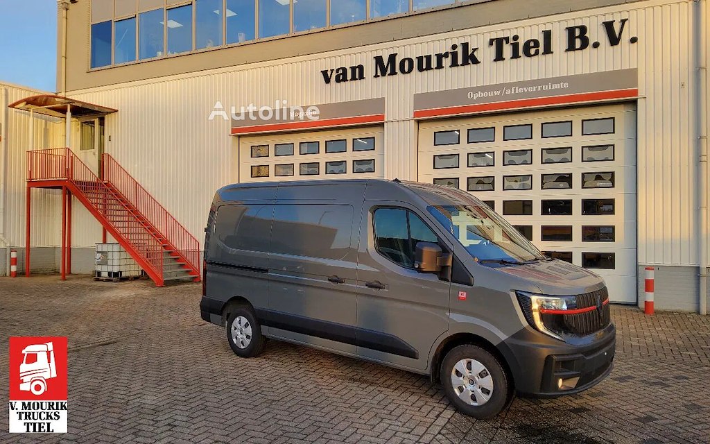 Renault Master 150.35 EURO 6 L2H2 GESLOTEN GRIJS URBAN - TREKHAAK - V-17 minibus furgon