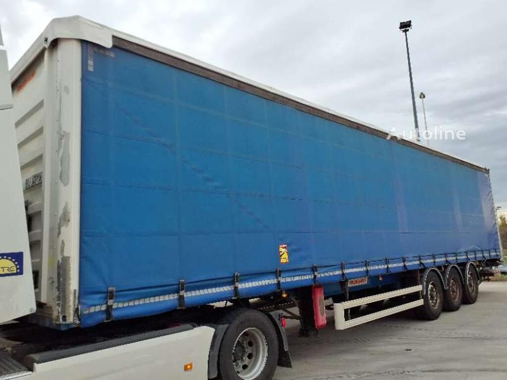 Fruehauf Trailer Curtainsider Sliding Roof Straight poluprikolica sa kliznom ceradom (552451)