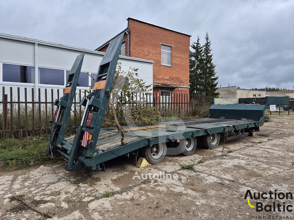 Prodaje se Lischka - Muller SAT3/3080 poluprikolicu sa kliznom ceradom na aukciji