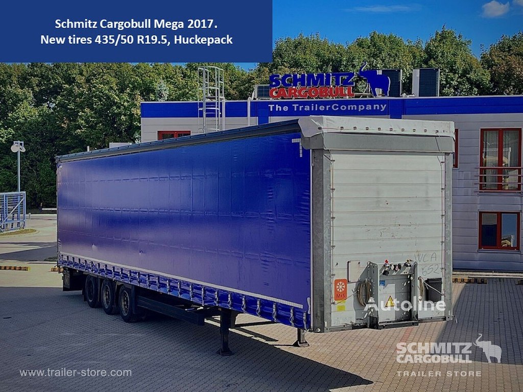 Schmitz Cargobull TolÃ³ponyva Mega poluprikolica sa kliznom ceradom