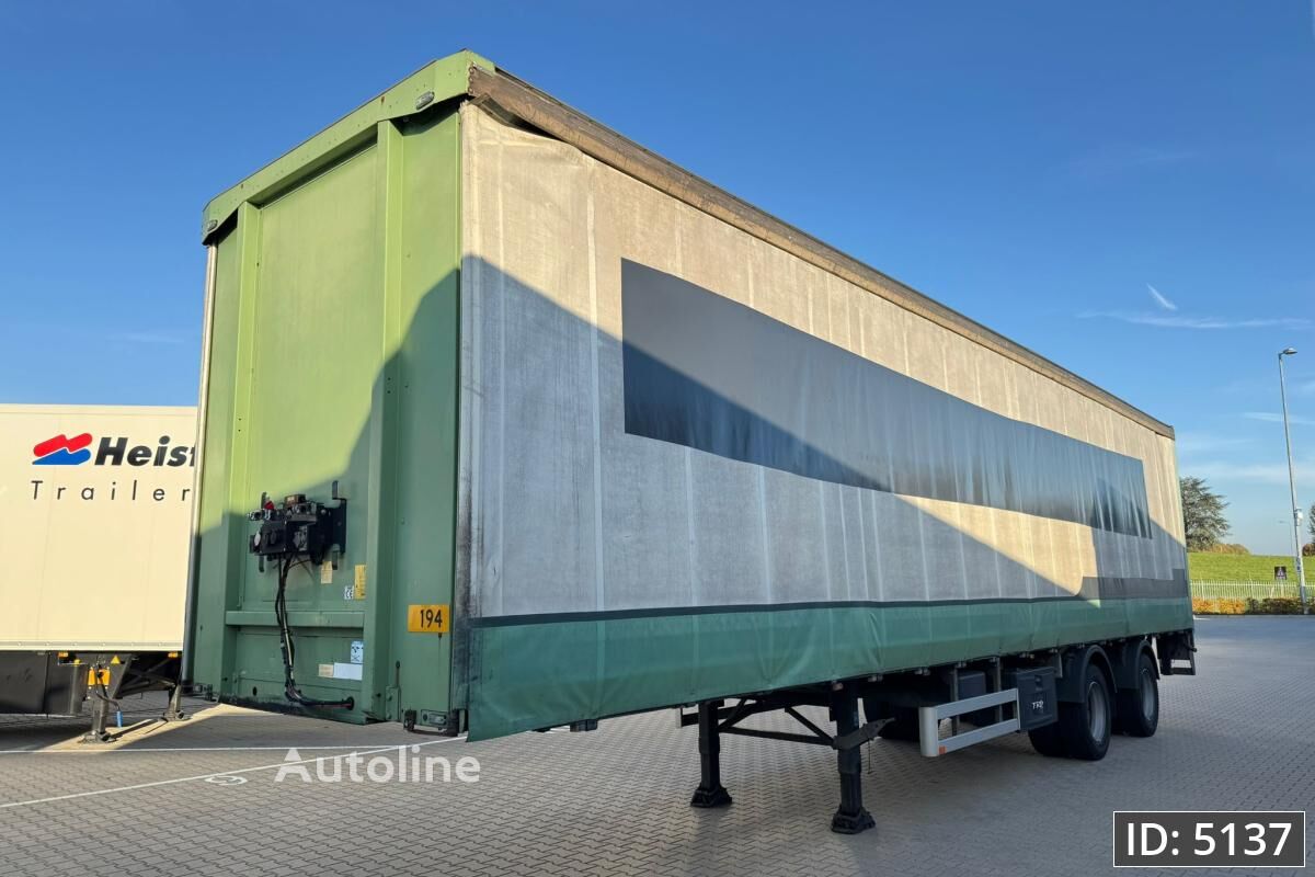 Pacton TBD.2 / DHOLLANDIA 2500kg / Steering axle poluprikolica sa kliznom ceradom