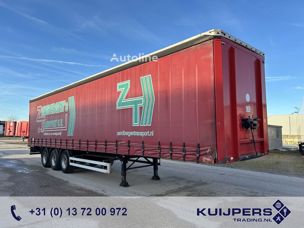 Pacton T3-011 / Curtainside Trailer poluprikolica sa kliznom ceradom