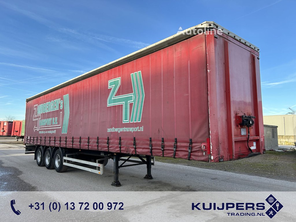 Pacton T3-001 / Curtainside Trailer poluprikolica sa kliznom ceradom