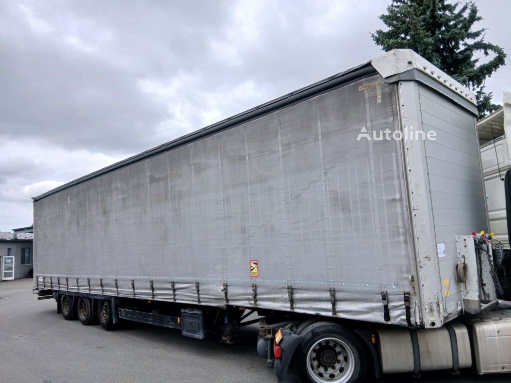 Schmitz Cargobull SCS24 MEGA/lowdeck poluprikolica sa kliznom ceradom