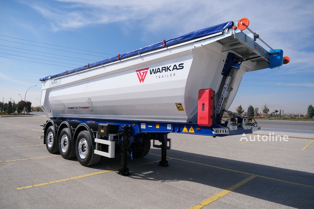 Nova Warkas 24 m³ U-Shaped Tipper poluprikolica kipera