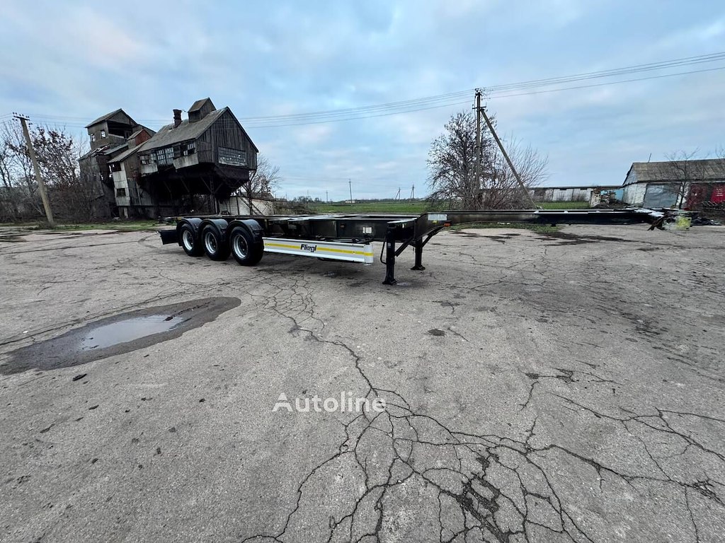 Fliegl SDS 380 poluprikolica za prevoz kontejnera