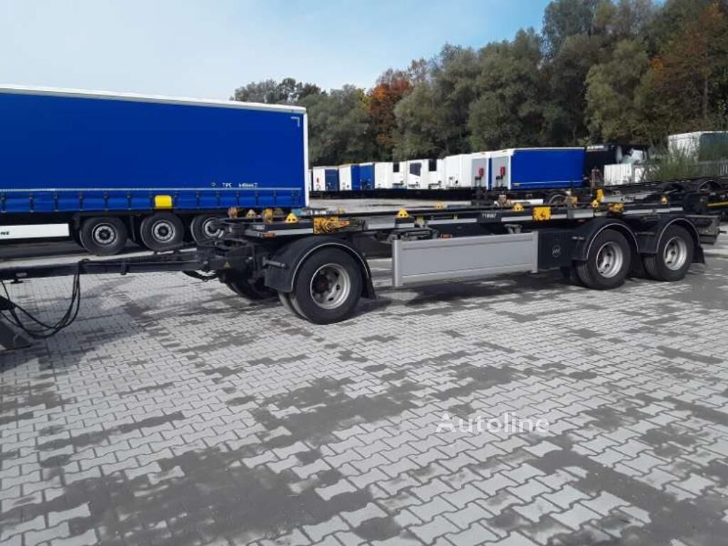 Hüffermann HUFFERMANNN Trailer Chassis Drawbar 1x 20' prikolica za kontejnere (644217)