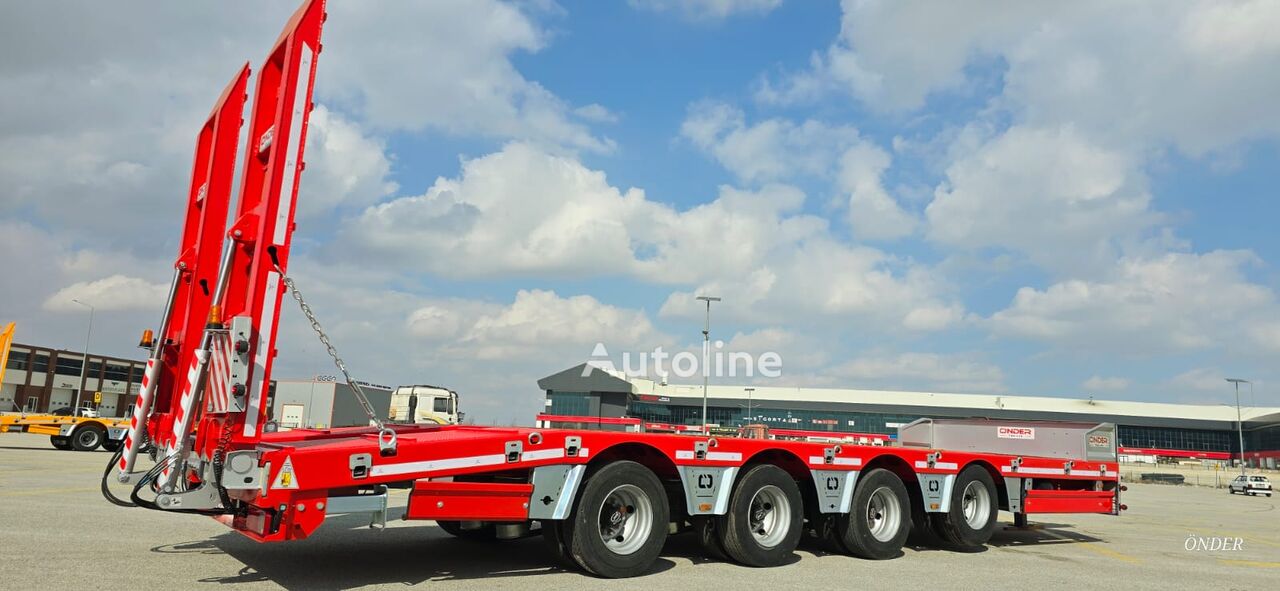 Nova Onder Trailer AGM04 low-deck lowbed trailer with drawbar 4 axl prikolica sa niskom platformom