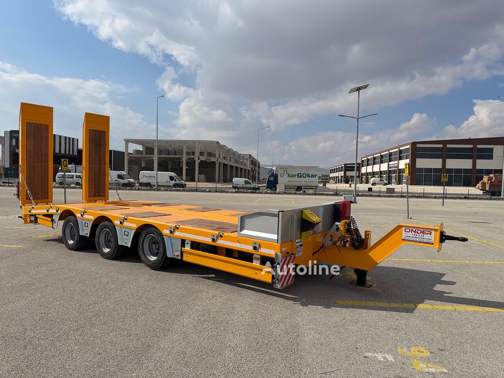Nova Onder Trailer AGM03 low-deck lowbed trailer with drawbar 3 axl prikolica sa niskom platformom