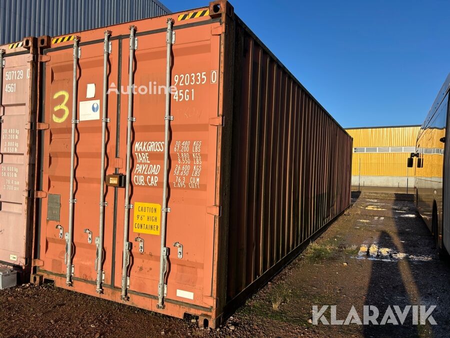 Prodaje se Container 40 fot medförvaringshyllor kontejner 40 stopa na aukciji